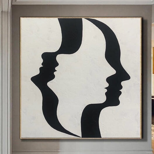 Duplicity Abstract Wall Art - Duplicity Abstract Art