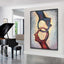Union Canvas - Union Abstract Canvas Wall Art - Paints Lab