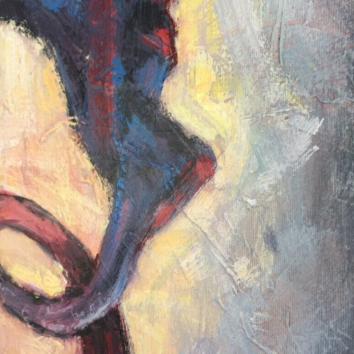 Union Canvas - Union Abstract Canvas Wall Art - Paints Lab